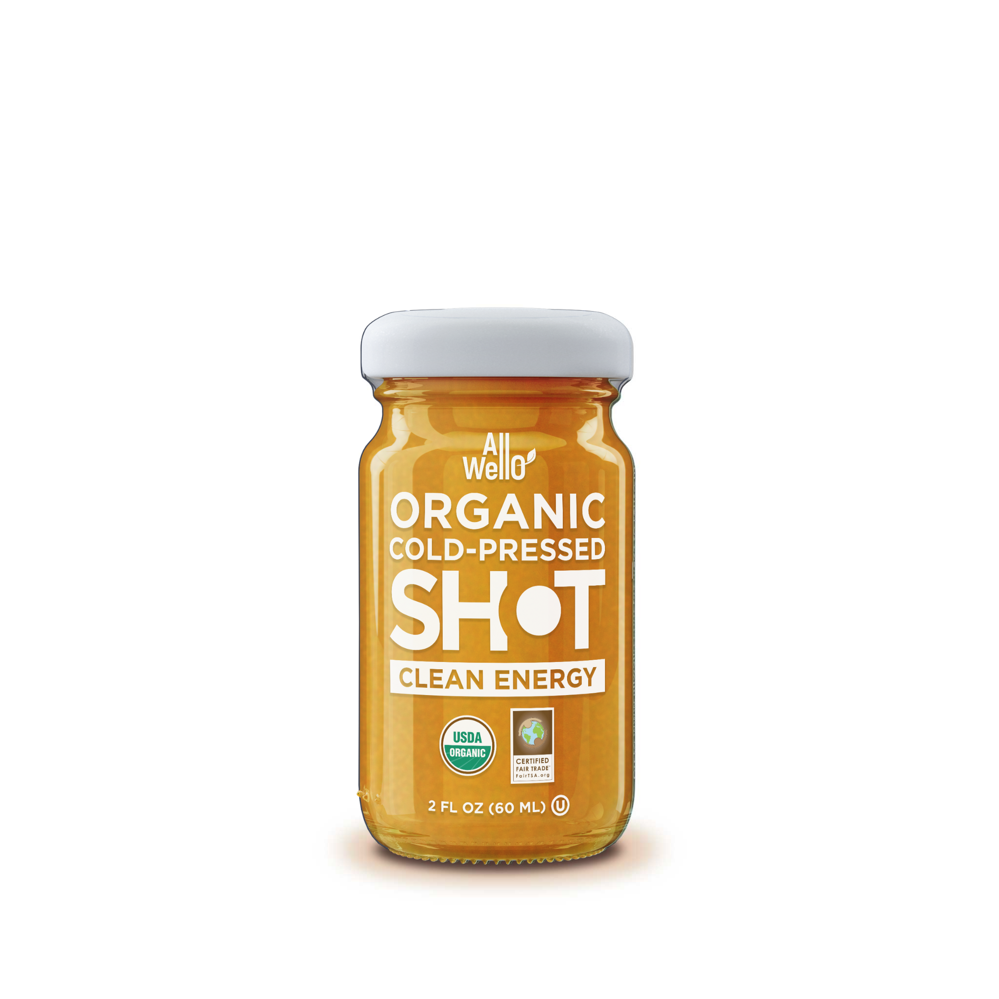 Organic Cold-Pressed Clean Energy Shot With Ginseng | Tinez Farms